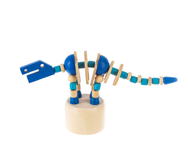 Wooden Dino Push Puppets - Several Styles – Bella Vita